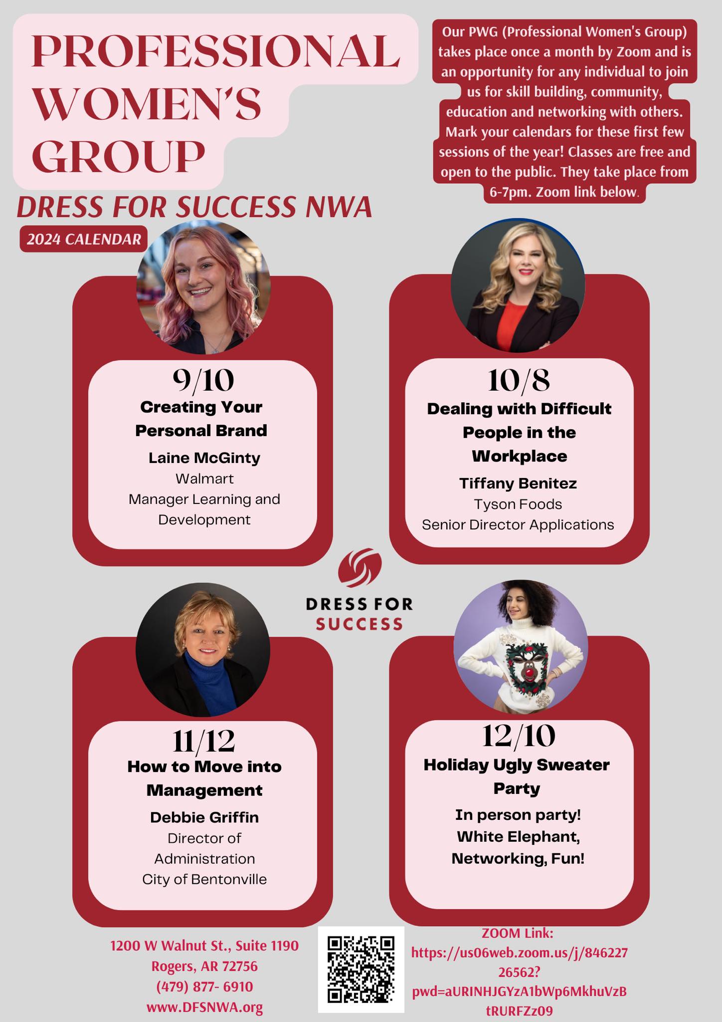 September Professional Women’s Group | Dress for Success
